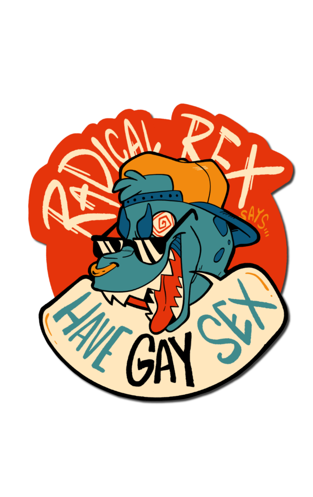 Radical Rex Patch [PREORDER] – The Windy & Wallflower Shop