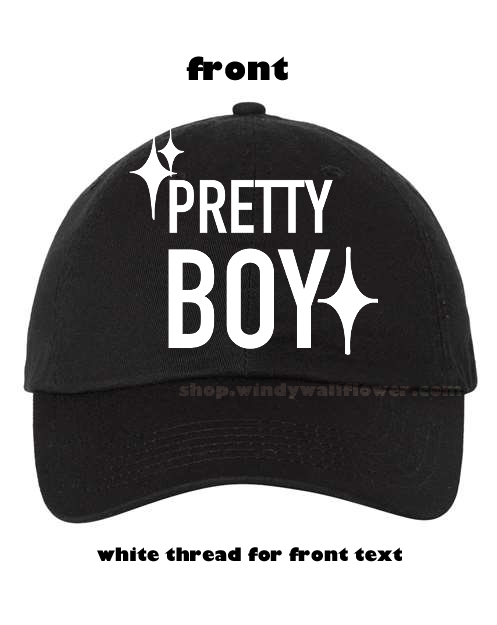 Pretty Boy Dad Hat [PRE-ORDER] – The Windy & Wallflower Shop